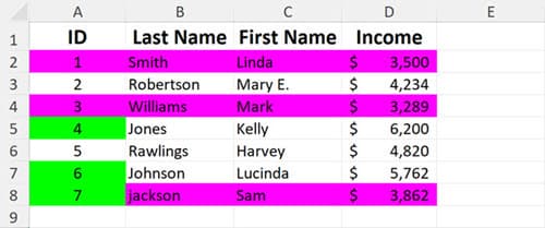 Excel VBA Conditional Operators and Wildcards
